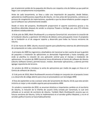 Concepto de linux ubuntu | PDF