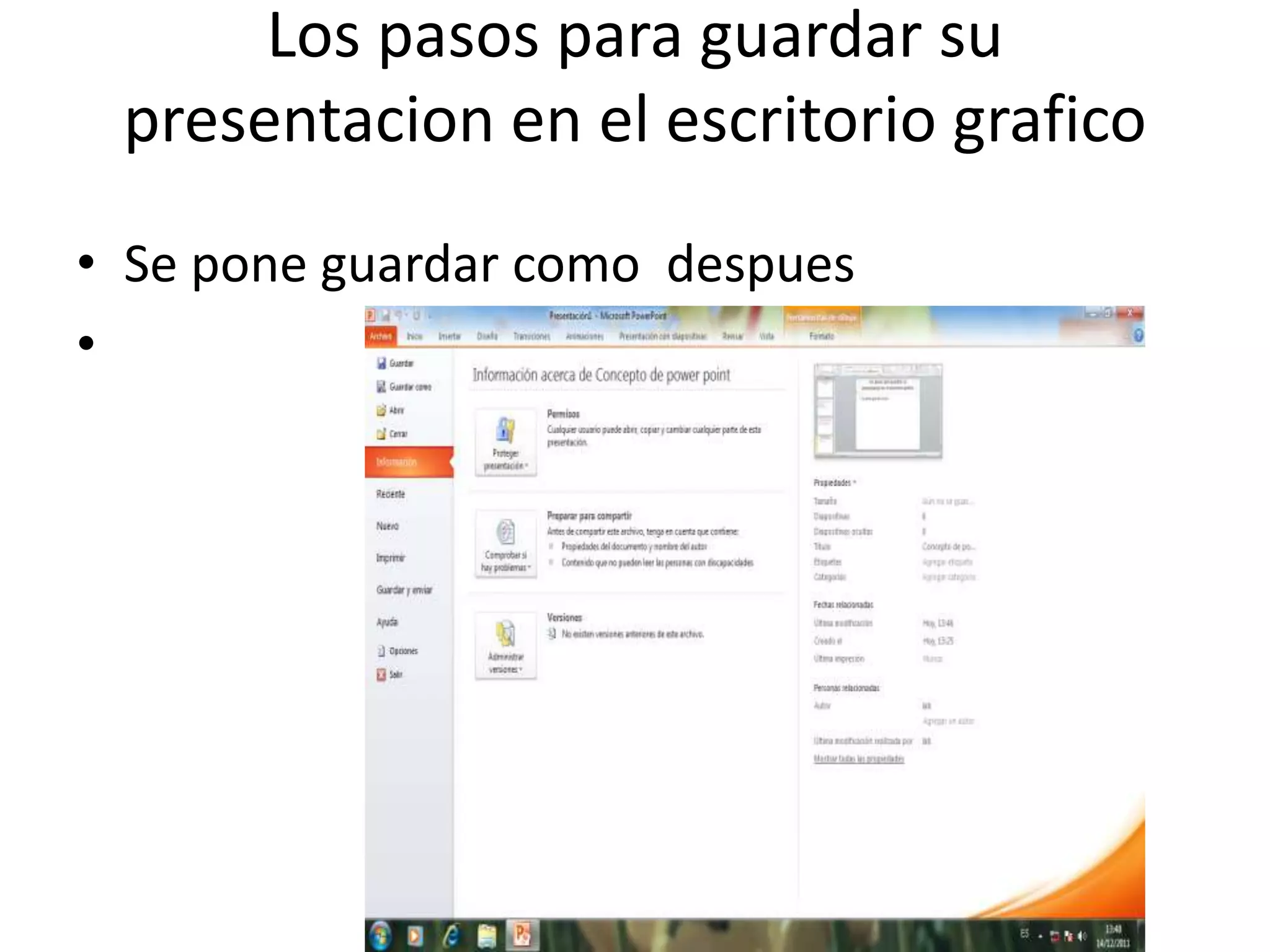 Concepto de power point | PPTX