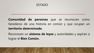 Concepto estado 6 2017 | PPTX