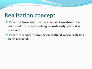 Concept of accounting & Impact of accounting | PPT