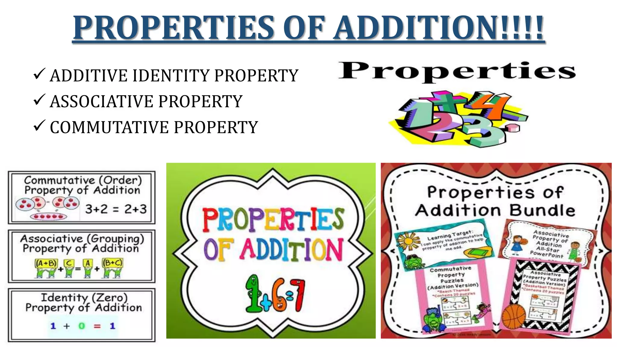 CONCEPT OF ADDITION | PPTX