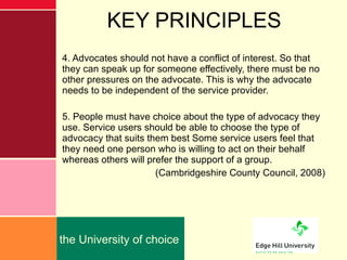 Concept of advocacy | PPT