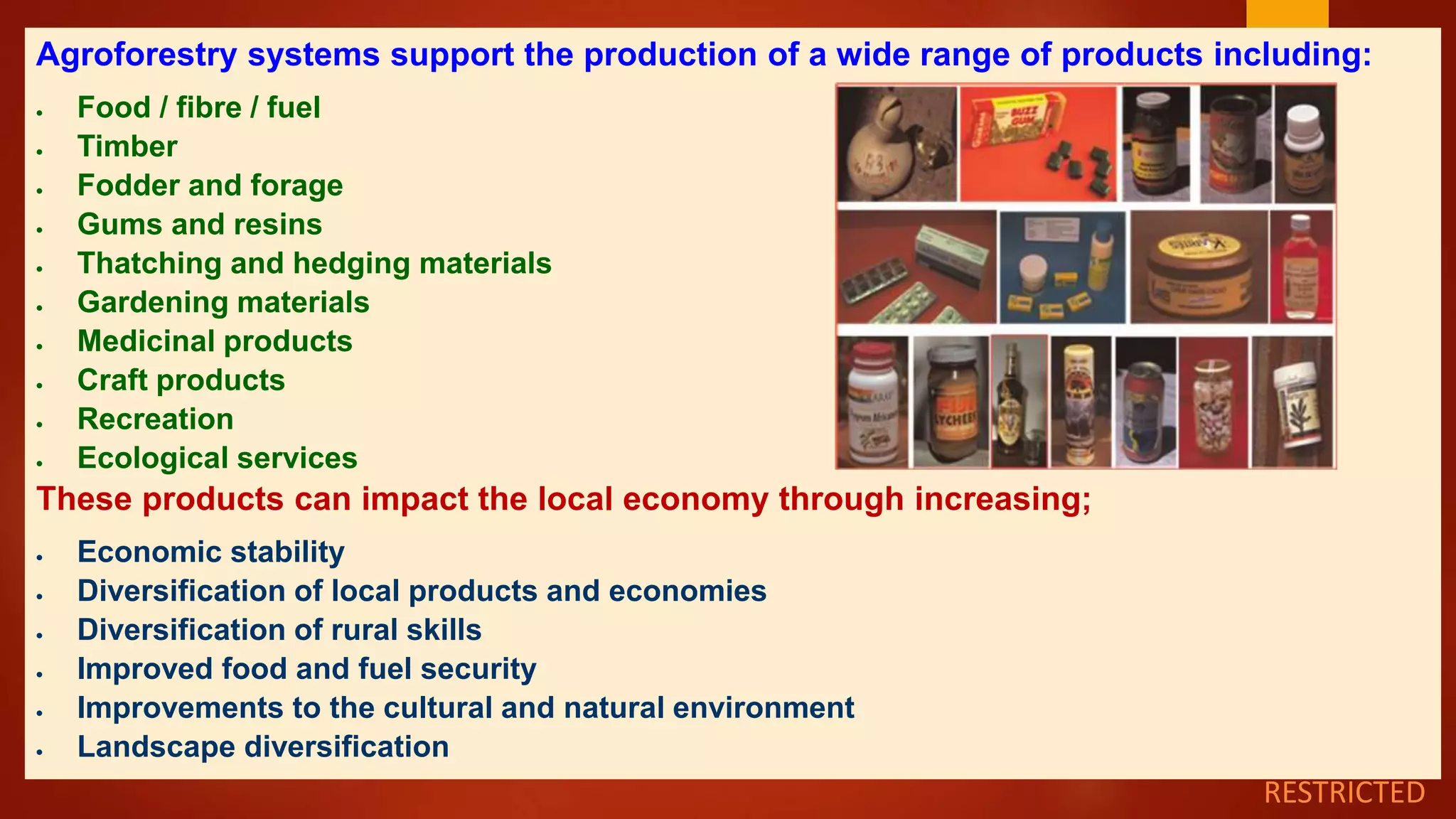 Concept of agro forestry | PPTX