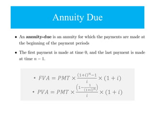 Concept of annuity | PDF