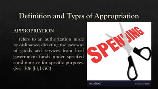 Concept of appropriation, allotment and obligations | PDF