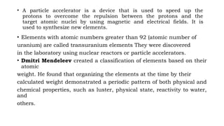 CONCEPT OF ATOMIC NUMBER LED TO THE SYNTHESIS.pptx