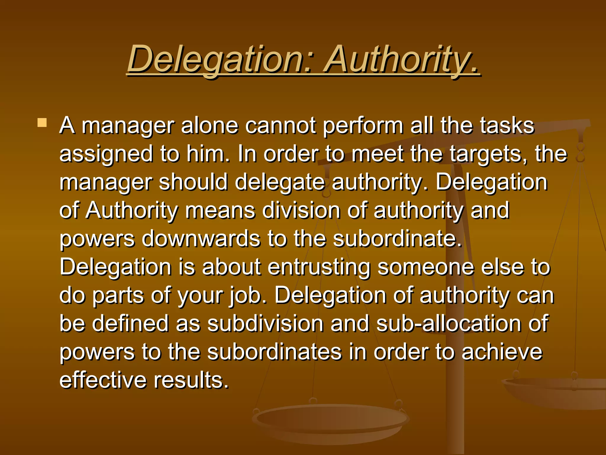 Concept & Types of authority | PPT