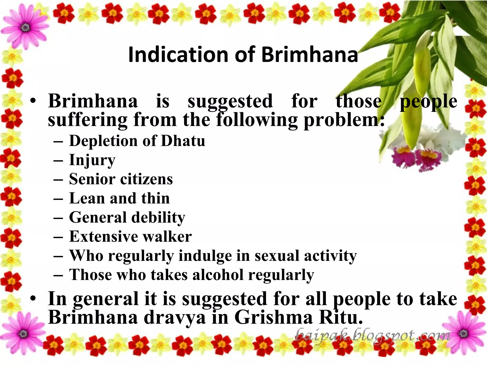 Concept of balya and brimhana (immunity and micronutrients) in ayurveda ...