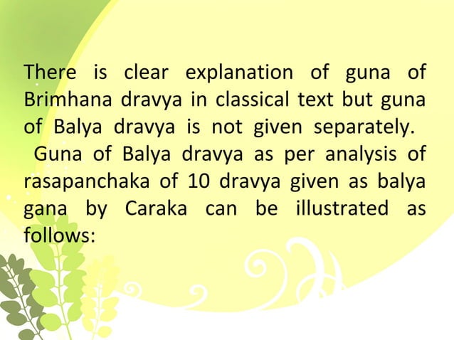 Concept of balya and brimhana (immunity and micronutrients) in ayurveda ...