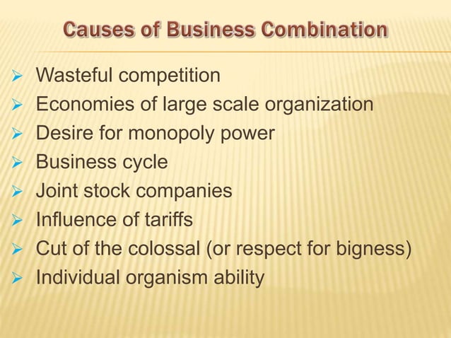 Concept of business combination | PPT