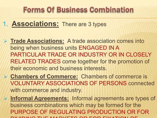 Concept of business combination | PPT