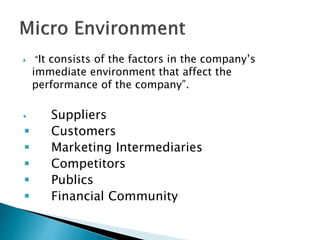 Concept of business environment | PPT