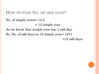 Concept of calendar reasoning | PDF