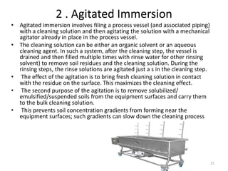 CONCEPT OF CIP (Clean In Place ) AND FACILITY CLEANING | PPTX