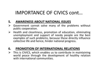Concept of Civics and its Importance.pdf