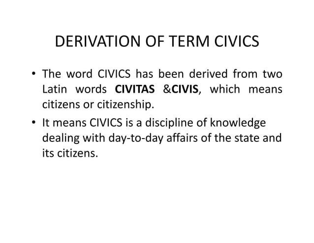 Concept of Civics and its Importance.pdf | Civic affairs | Politics