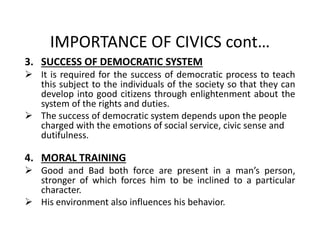 Concept of Civics and its Importance.pdf