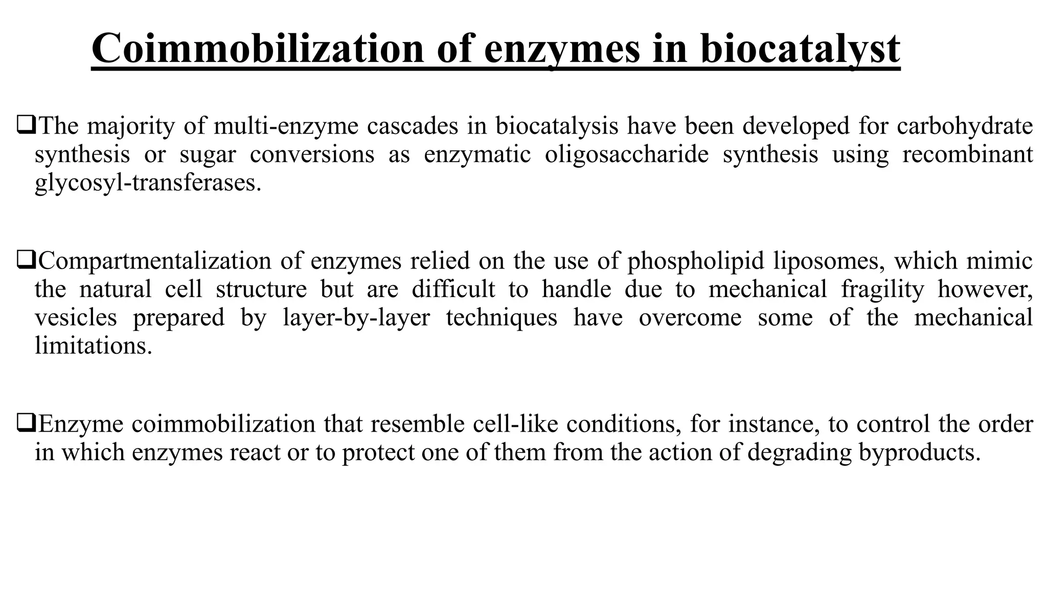 Concept of co immobilization enzyme | PPTX