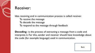 Concept of communication | PPTX