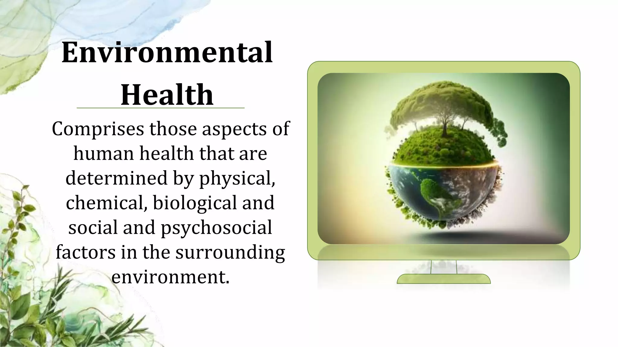 Concept of Community and Environmental Health.pptx