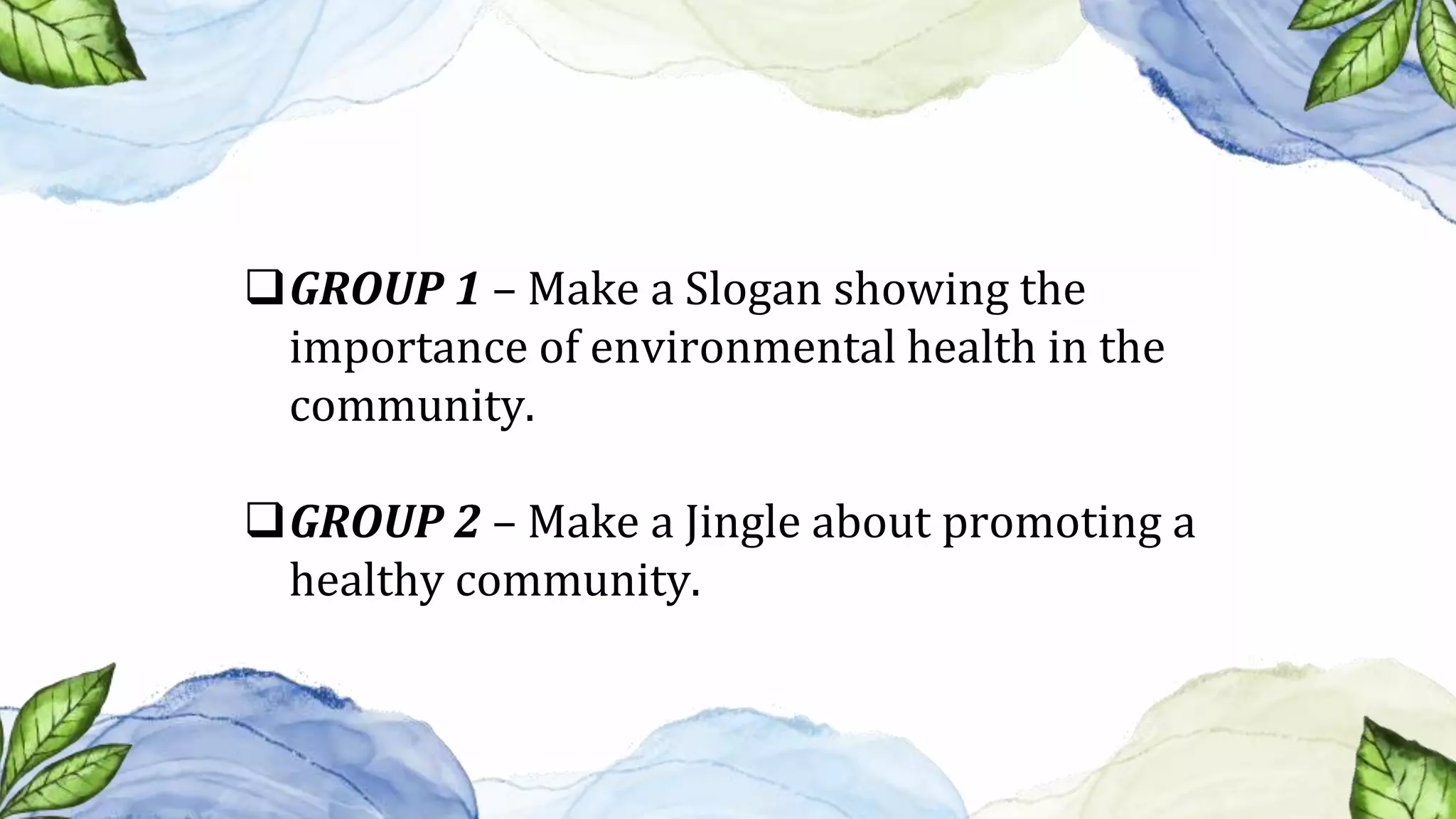 Concept of Community and Environmental Health.pptx