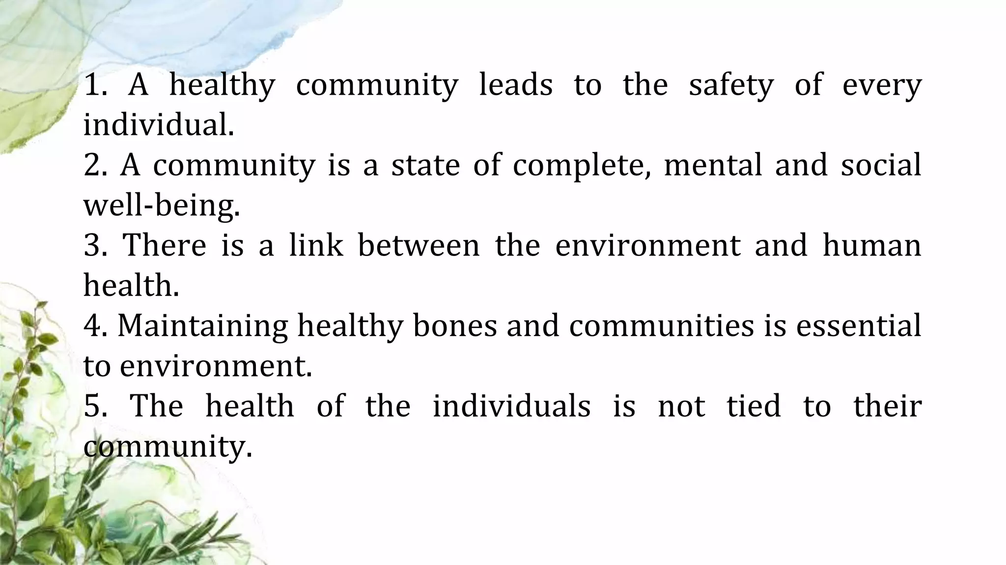 Concept of Community and Environmental Health.pptx