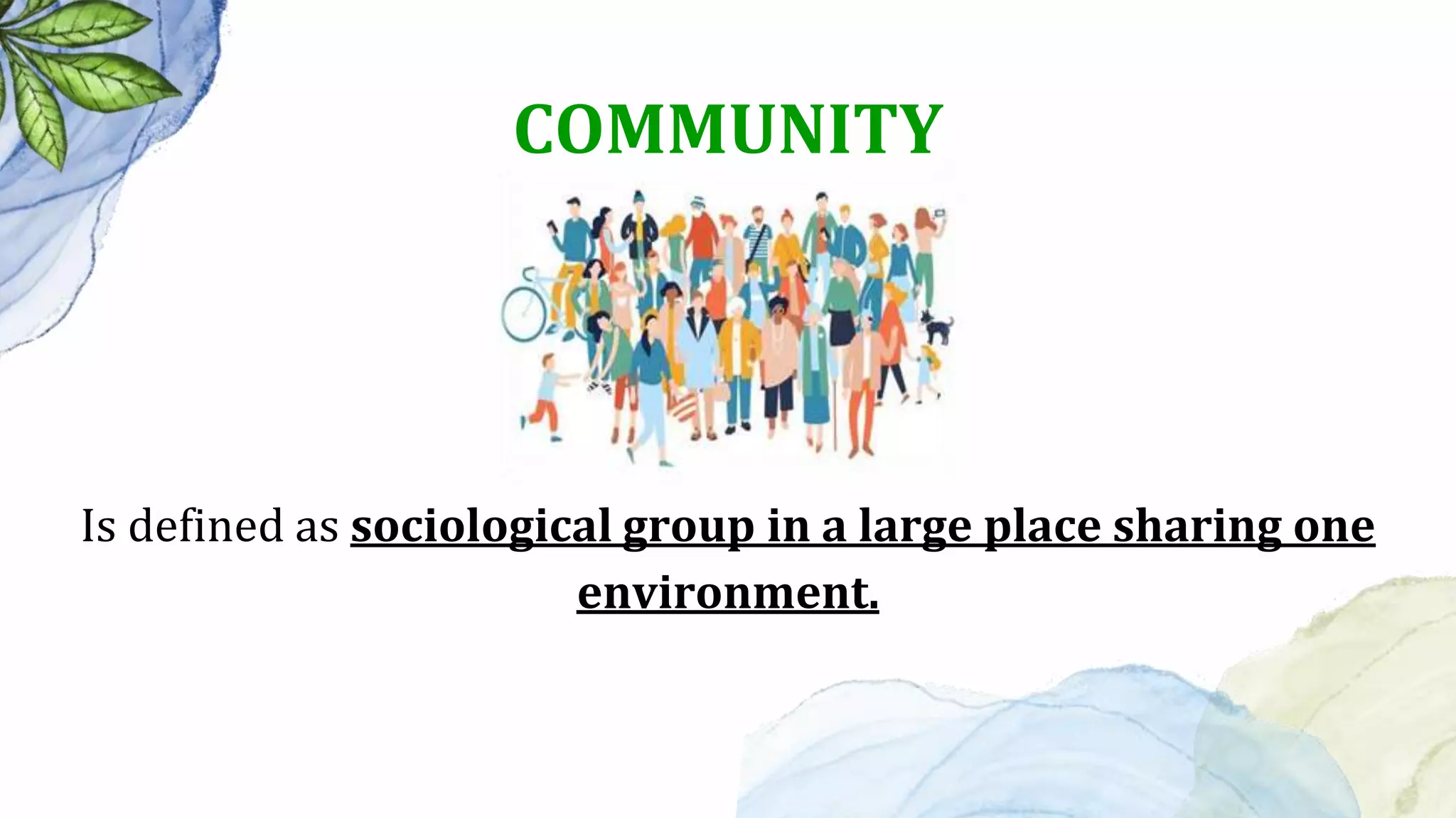 Concept of Community and Environmental Health.pptx