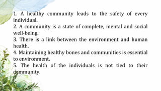 Concept of Community and Environmental Health.pptx