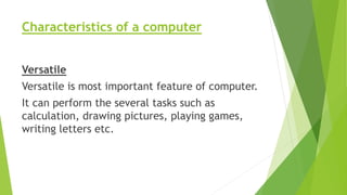 Concept of computer | PPTX | Internet for Beginners | Internet