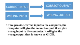 Concept of computer | PPTX