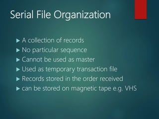 Concept of computer files | PPTX