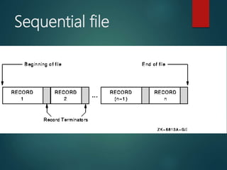 Concept of computer files | PPTX
