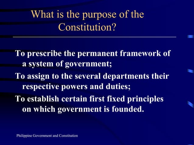 Concept of constitution | PPTX | Law