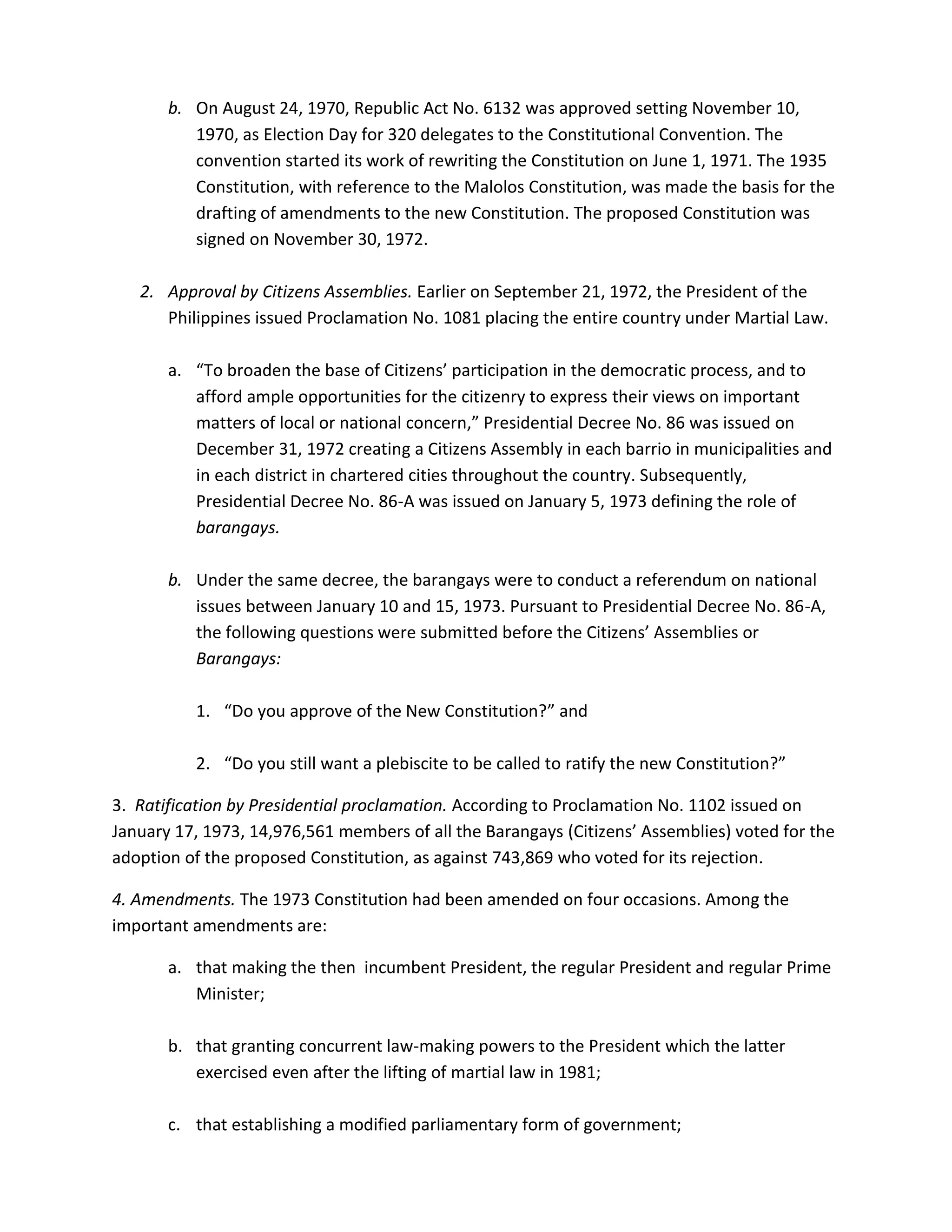 Concept of Philippine Constitution | DOCX