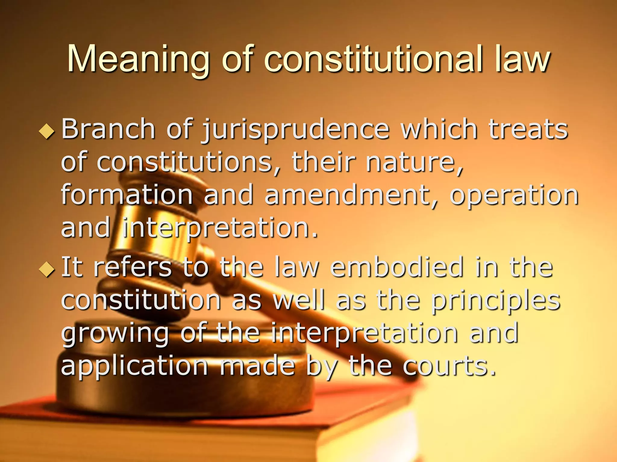 Concept of constitution polsci slide | PDF