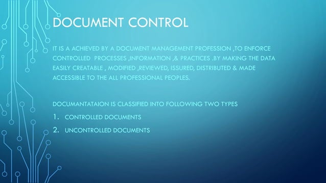 CONCEPT OF CONTROLLED –UNCONTROLLED DOCUMENTS & CTD.pdf | Desktop ...
