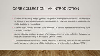 Concept of core and mini-core collection.pptx