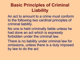 Concept of crime | PPT