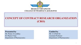 CONCEPT OF CRO BY PRANAV LENDHEY.pptx