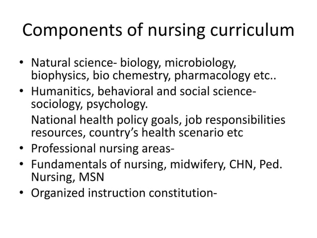 Concept of curriculum | PPTX