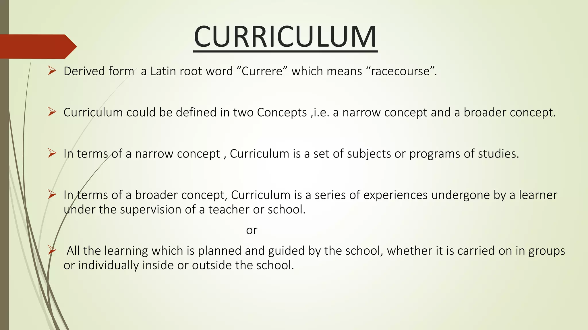 Concept of Curriculum Change and Curriculum Innovation and its ...