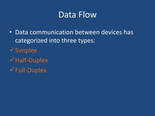 Concept of data communication and Network Types | PPTX