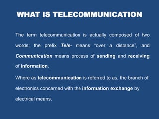 Concept of data communication and Network Types | PPTX