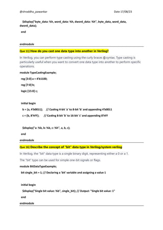 Concept of datatype.pdf | Programming Languages | Computing