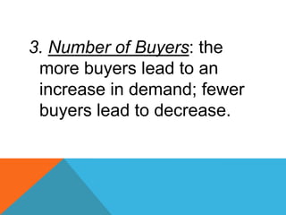 Concept of demand economics | PPTX