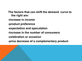 Concept of demand economics | PPTX