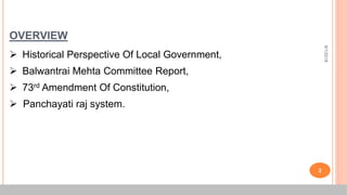 Concept of democratic decentralization | PPTX