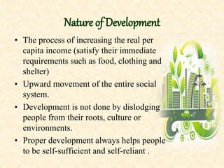 Concept of Development | PPT