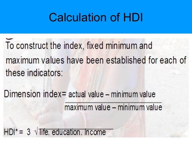 Concept of development, human development index and its parameters!