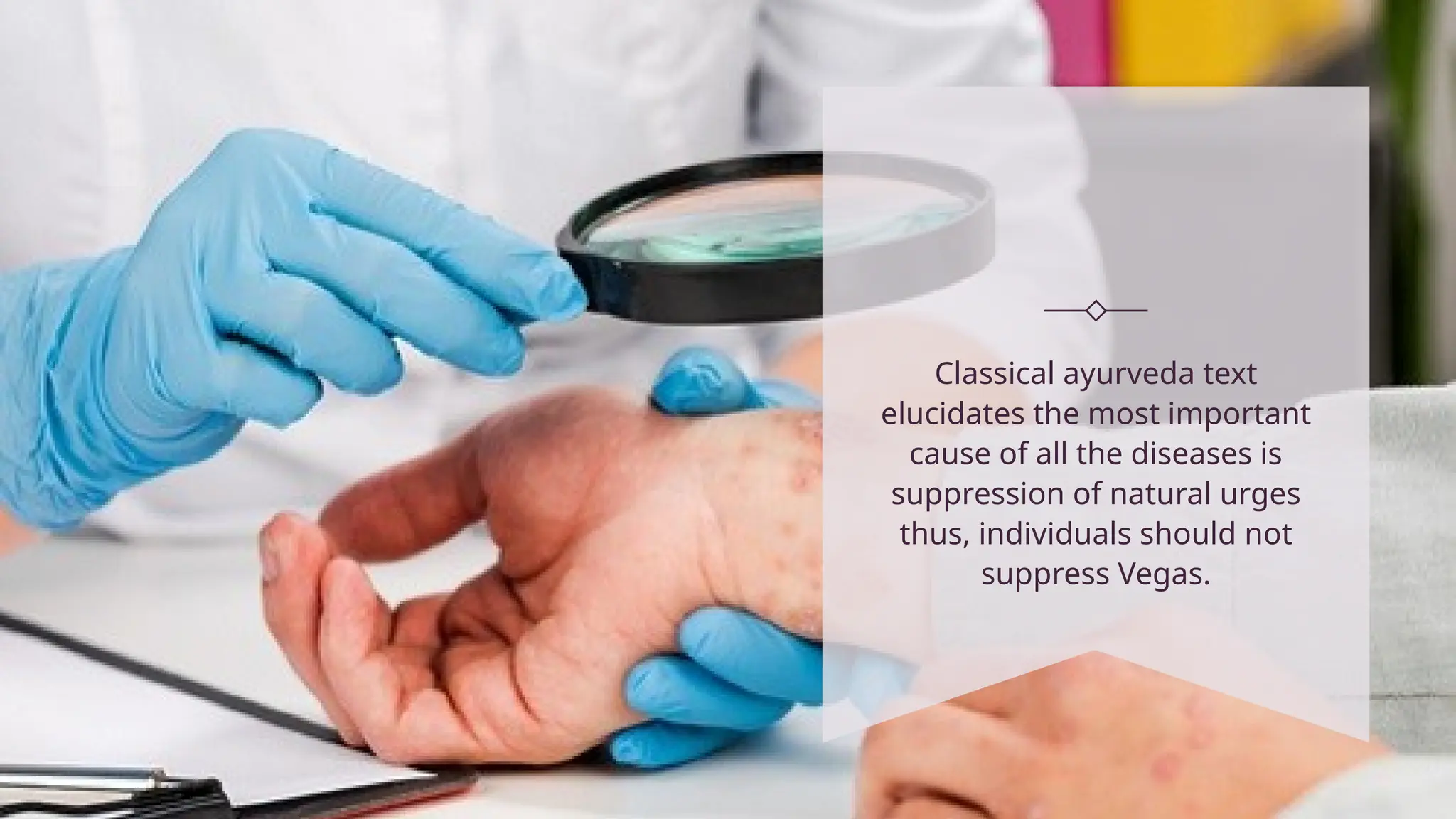 Ayurveda concept of Dharaniya & Adharaniya Vega | PPTX